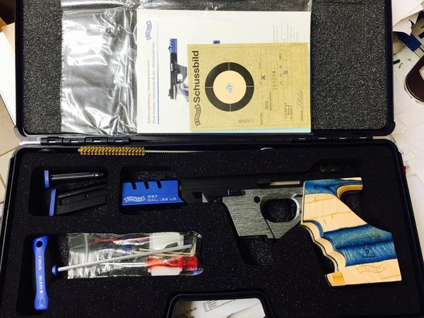 Walther Target Pistol GSP .22 EXPERT