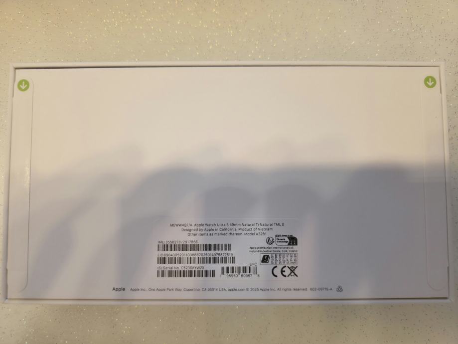 Apple Watch Ultra 3 49mm Natural Titanium