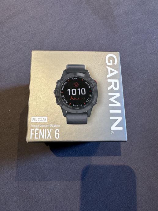 fenix 6 pro solar