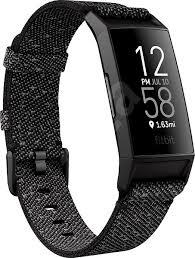FitBit Charge 4 SE NFC, FB417BKGY, Granite Reflective Woven/Black