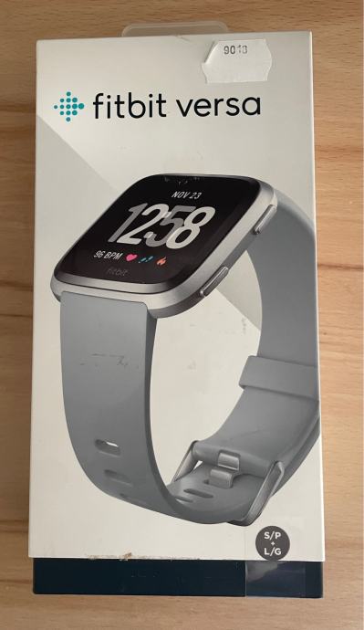 FITBIT VERSA Gray/Silver Aluminum FB505SRGY- Pametni Sat - NOVO!