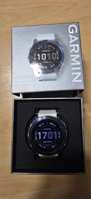 Garmin Fenix 7X Sapphire Solar Mineral Blue Titanium