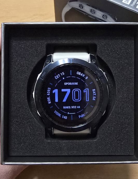 Garmin Fenix 7X Sapphire Solar Mineral Blue Titanium