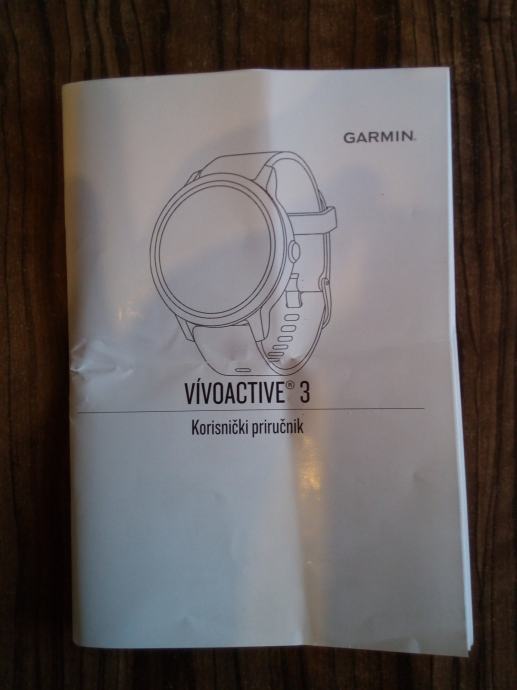 GARMIN VIVOACTIVE 3 CRNI REMEN, GPS SMARTWATCH, NOVI, ZAGREB
