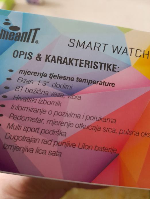 Meanit termo pametni sat