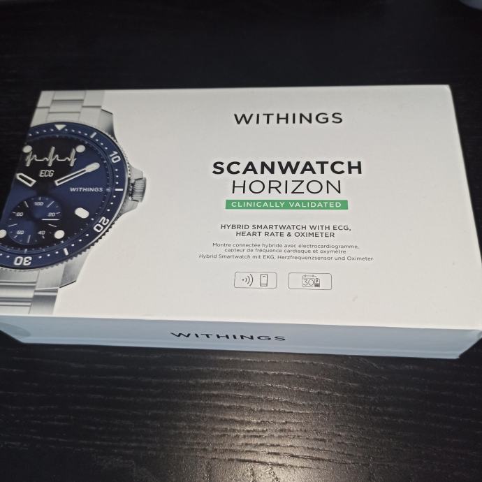Withings ScanWatch Horizon pametni sat + oprema + račun i garancija