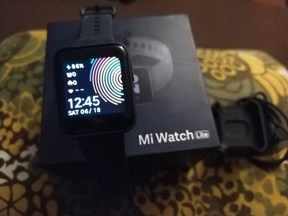 Xiaomi Mi Watch Lite - crni
