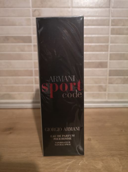 Armani code sport 125ml eau de parfum/muški parfem