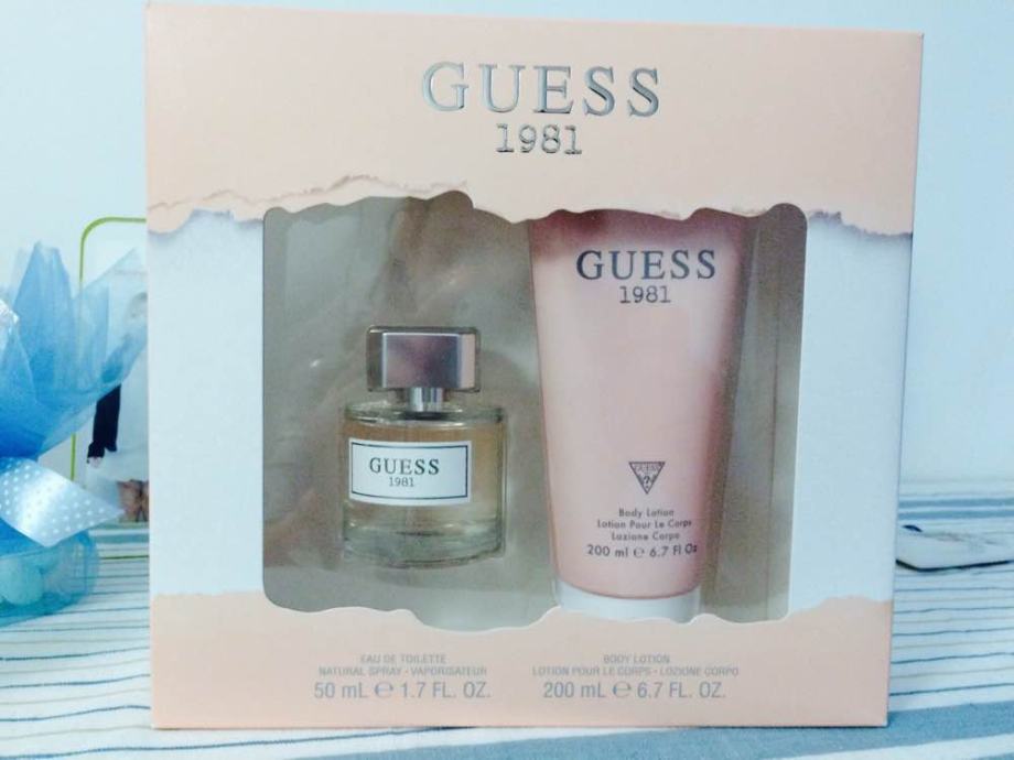 NOVO GUESS paket parfem 50ml + losion 200ml