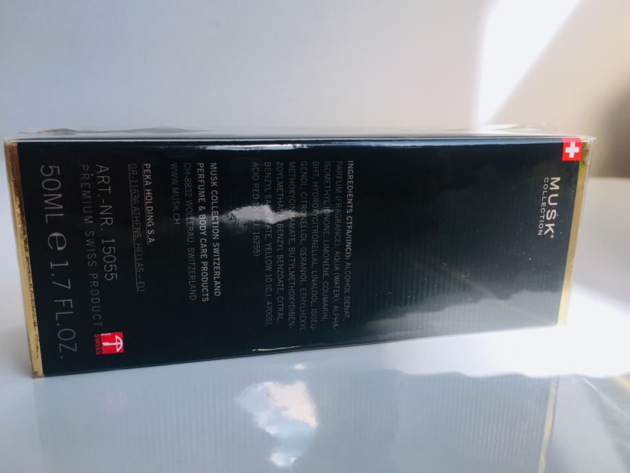 MUSK COLLECTION Swiss Fragrances - Eau de Perfume, 50ml