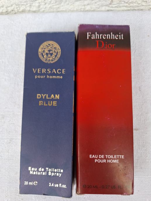 Versace Dylan Blue/Dior Fahrenheit muški parfemi