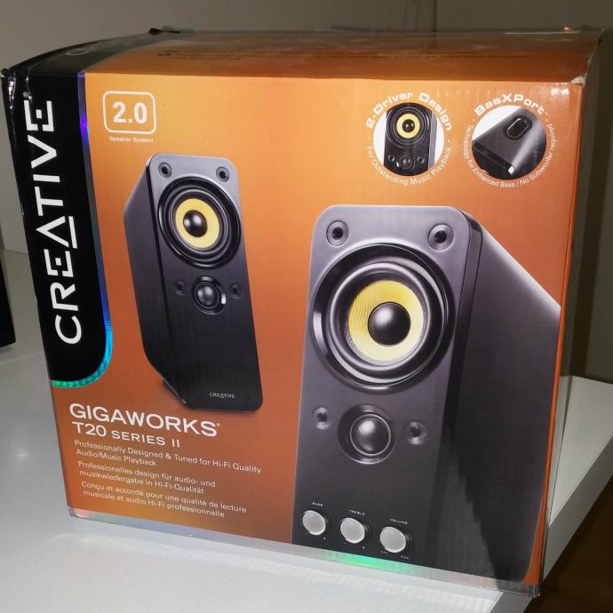 Creative Gigaworks T20 Series II 2.0 aktivni zvučnici