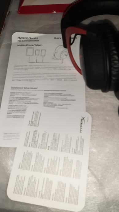 HYPERX CLOUD 2 ZICANE SLUSALICE NOVO KUTIJA GARANCIJA