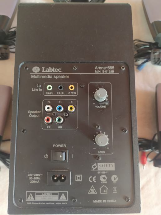 Labtec Arena 685 5.1 Zvučnici