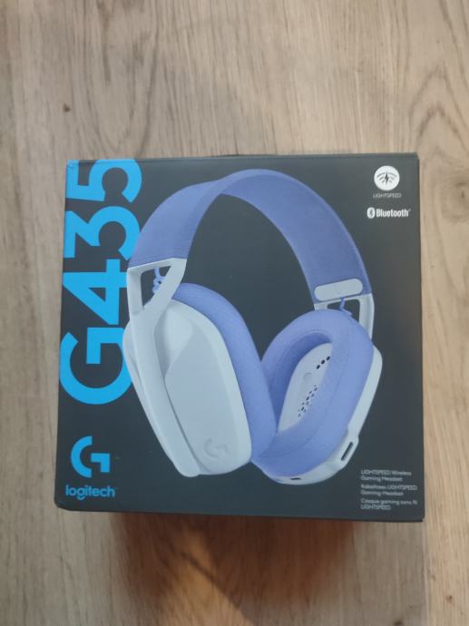 Logitech G435 Wireless Bluetooth Built-In Mic Lightweight Gaming