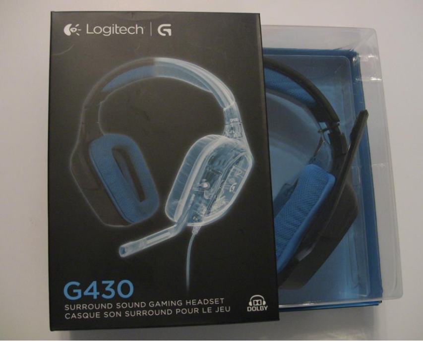 logitech slusalice g430 (gaming headset)