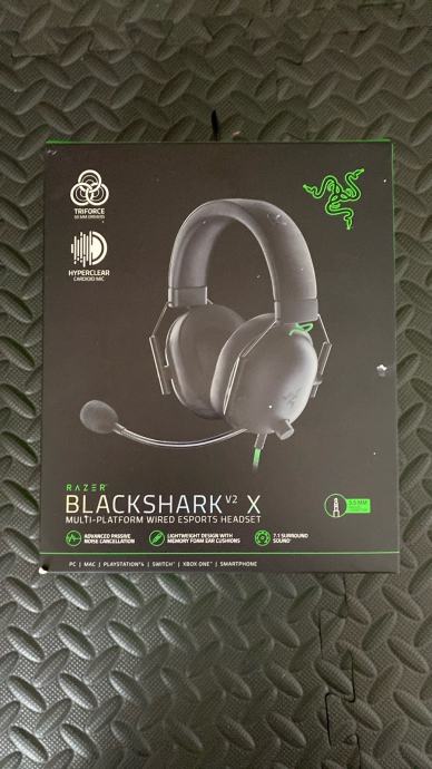 Razer blackshark V2 X Slusalice za pc/ps4/5