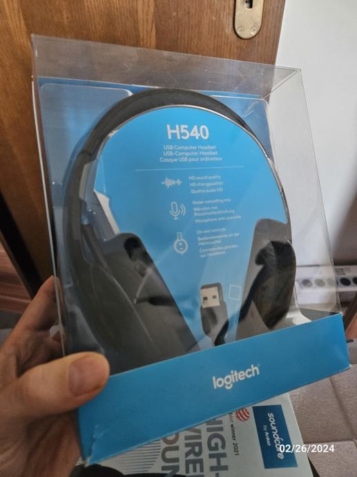 Slušalice Logitech H540