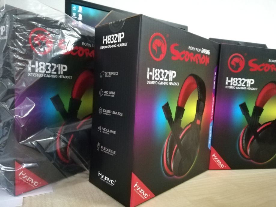 Slusalice MARVO H8321P Gaming