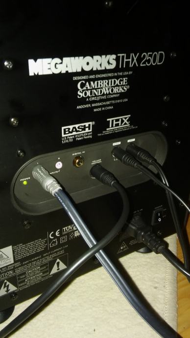 Zvučnici Cambridge Megaworks 250D THX