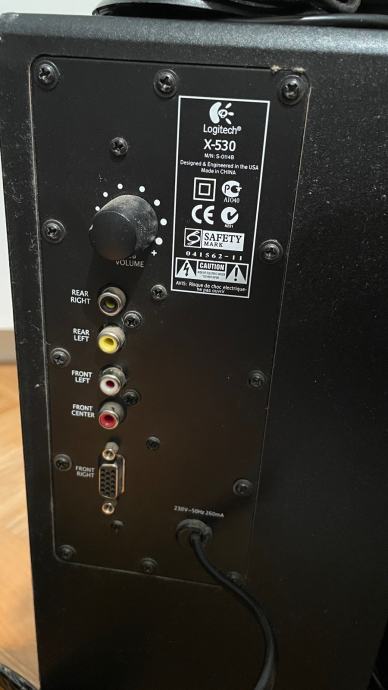 Zvučnici Logitech X-530 5.1