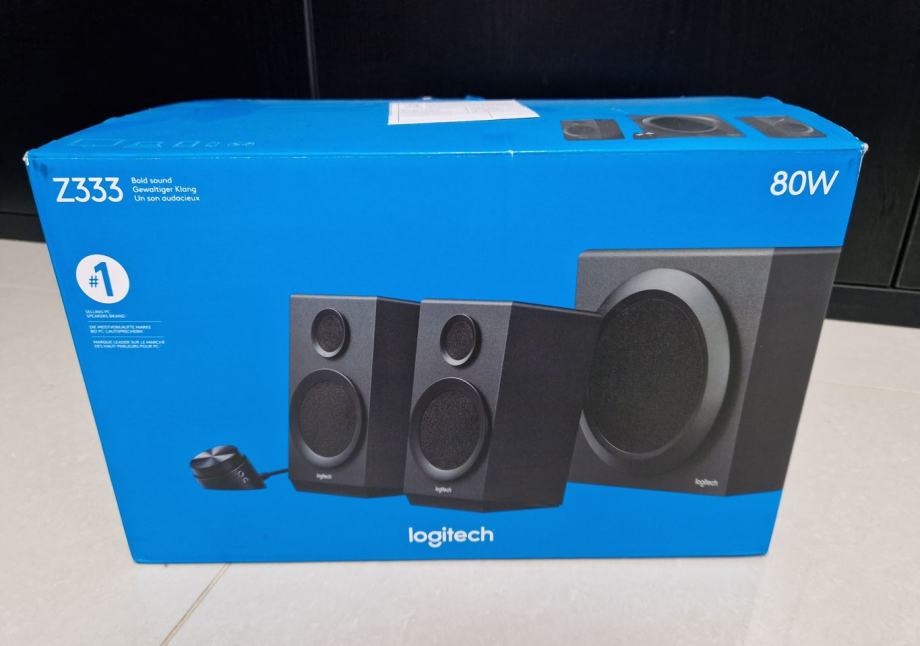 Zvučnici Logitech Z333, 80W - NOVO