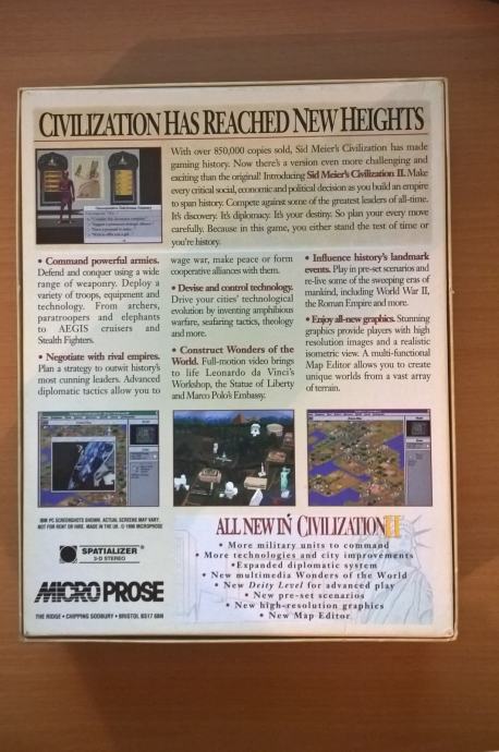 Civilization II PC Big box