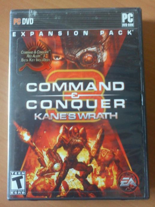 Command & Conquer 3 - Kanes Wrath - Tiberium Wars Expansion - PC igra