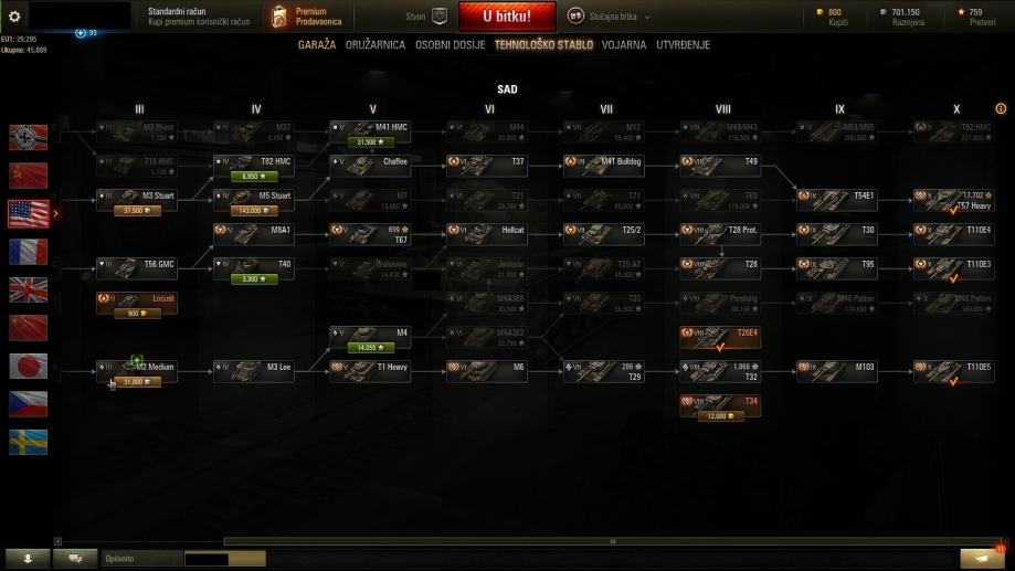 World of tanks Acconunt WN8: 2400+; WinRate: 58%