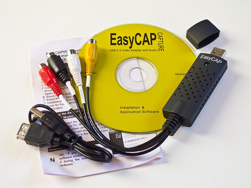 EasyCAP, VHS na DVD konverter, capture kartica