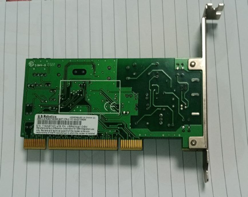 Faxmodem Pci Us Robotics 56k Kartica
