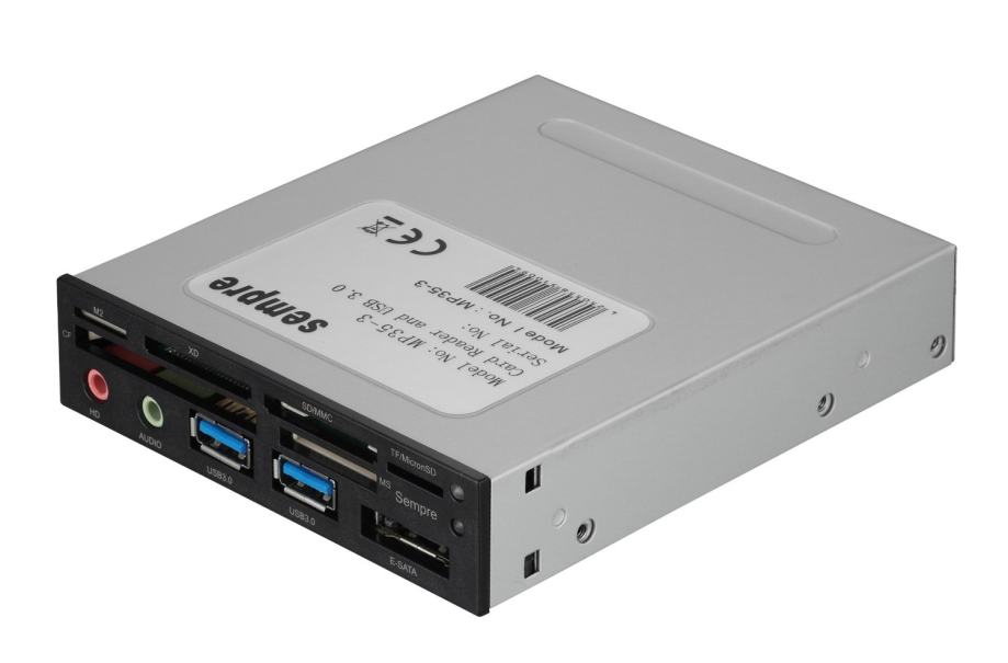 Front Panel, 3,5, USB 3,0, E-Sata, Čitač kartica