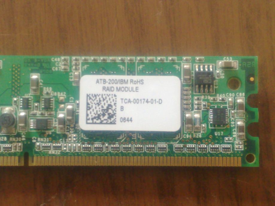 IBM ServeRAID 8k SAS Controller ATB-200 25R8076 bat. 25R8088