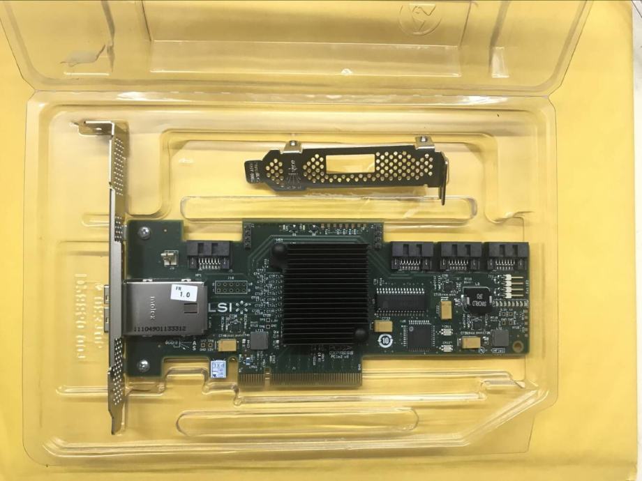 LSI IBM 9212-4i4e 6Gb SAS RAID kontroler HBA Internal + External
