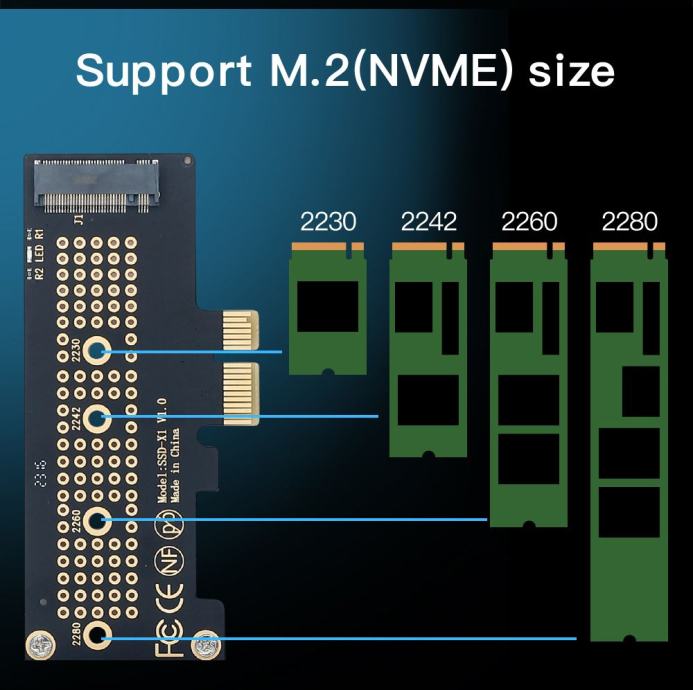 mSATA miniSATA M2 NGFF NVME adapter SSD USB čitač diskova PCIe SAS M.2