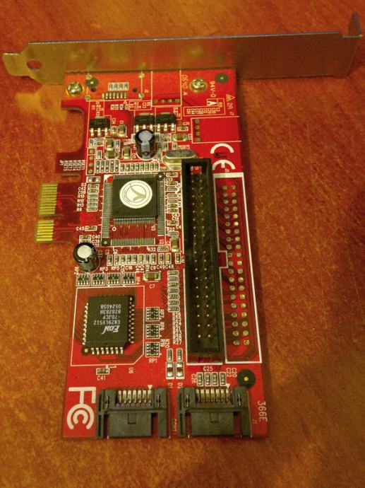 PCI-e x1 to SATA II RAID + IDE Controller