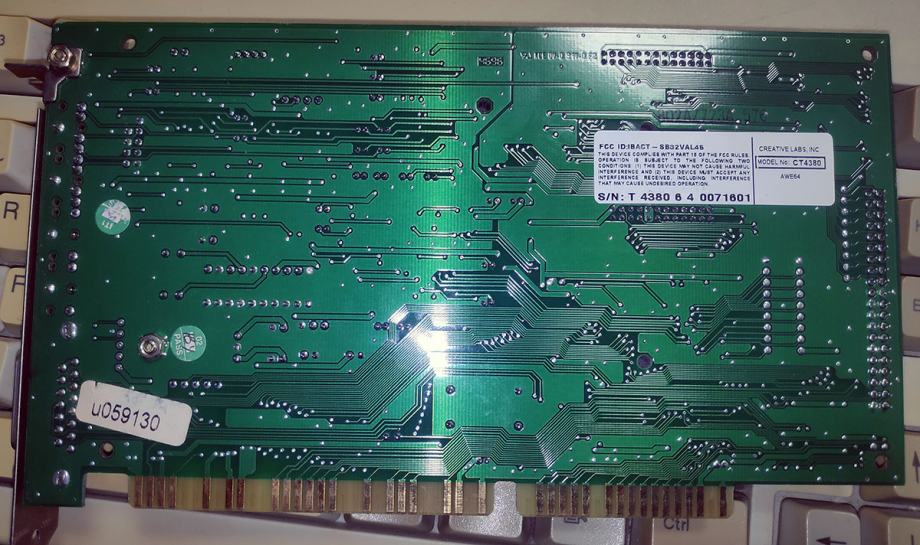 Retro zvučna kartica Creative Labs Soundblaster AWE 64 PNP CT4380 ISA