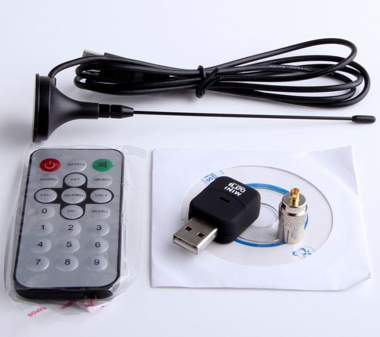 USB DVB-T HDTV MINI TV Tuner sa RF ADAPTEROM + rf adapter