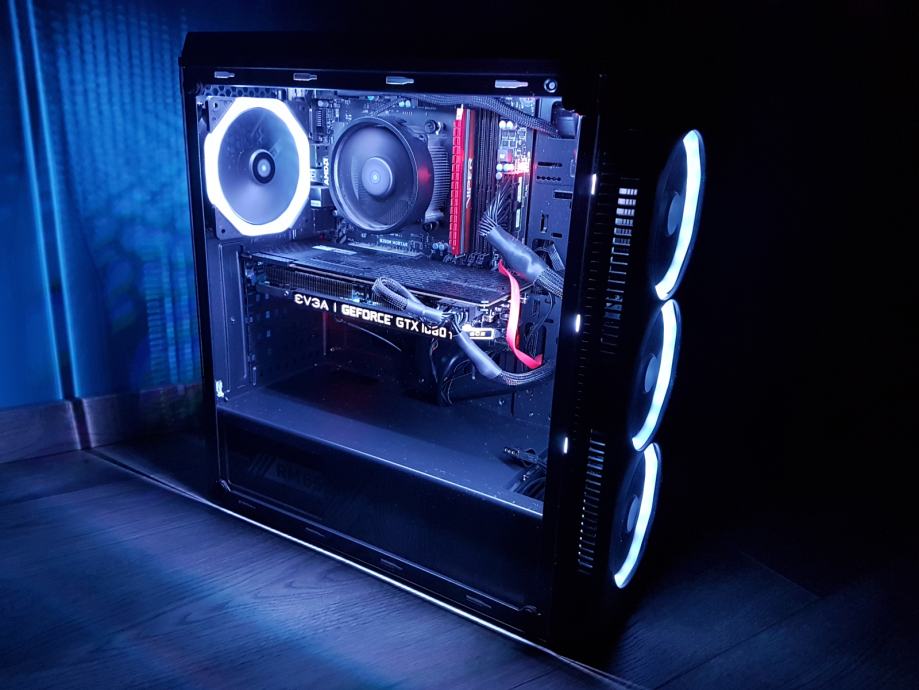 4K GAMING PC NVIDIA 1080 TI - RYZEN 5 1600 - 500GB SSD