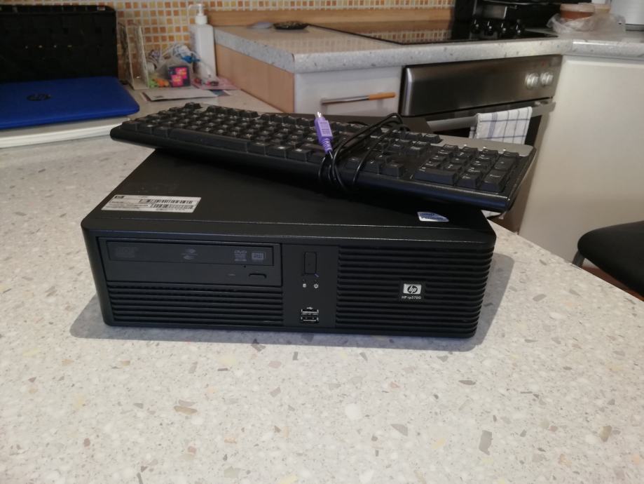 AKCIJA-HP-rp5700 DUALCORE 2DUO+160HD+2GB ram+WINDOWS 7