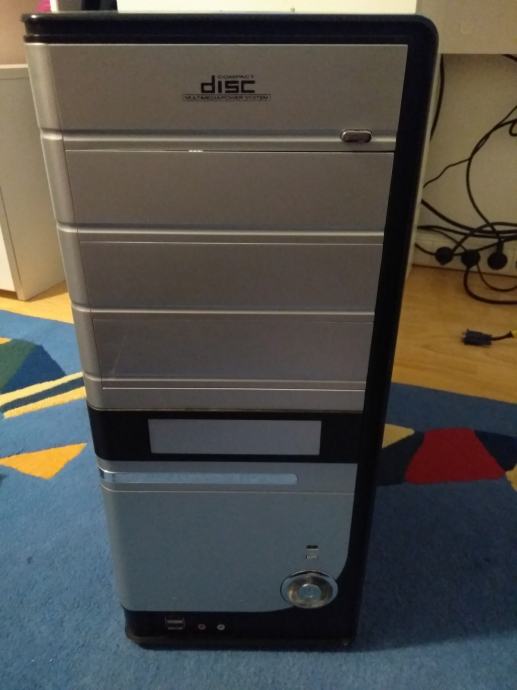 AMD Athlon x2 4400 (2.3 GHz), 3GB DDR2, 80GB HDD, Ati X550, 400W