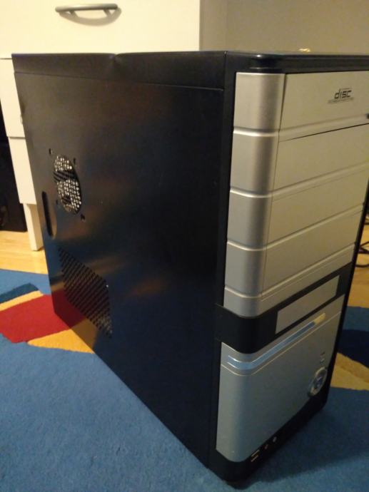 AMD Athlon x2 4400 (2.3 GHz), 3GB DDR2, 80GB HDD, Ati X550, 400W