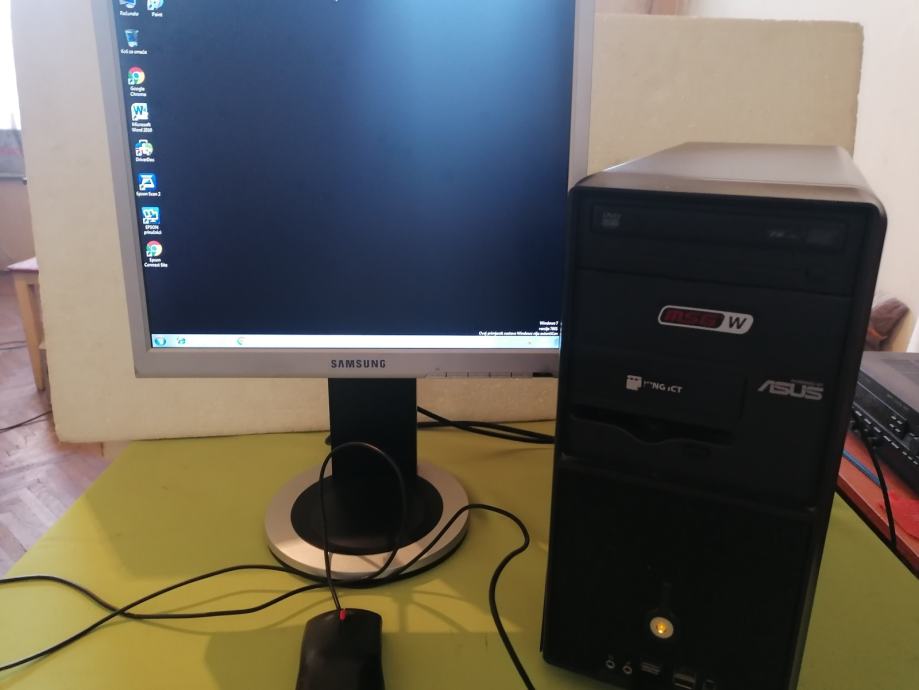Asus kompjuter + monitor + miš (sve za 200kn)