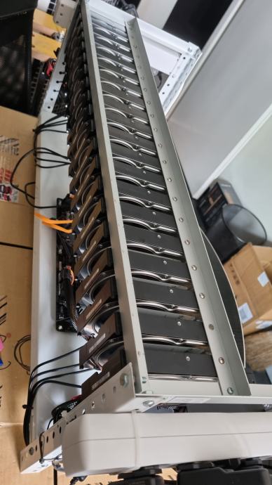 Chia Mining Rig 80TB Nove Komponente s Garancijom