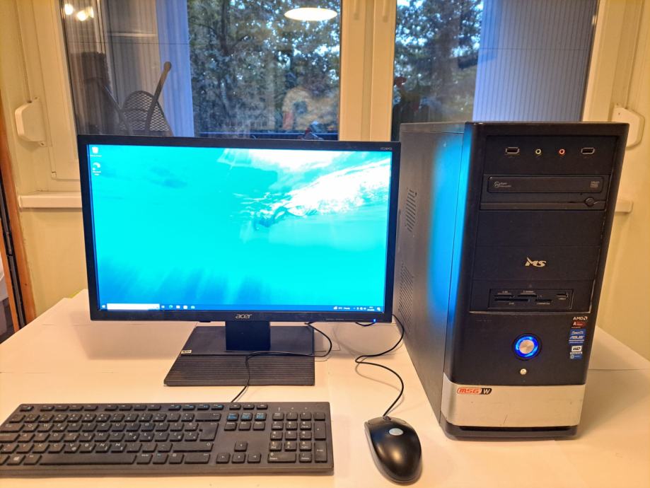 Combo MSGW INFINITY računalo, ACER V22HQL monitor, miš i tipkovnica