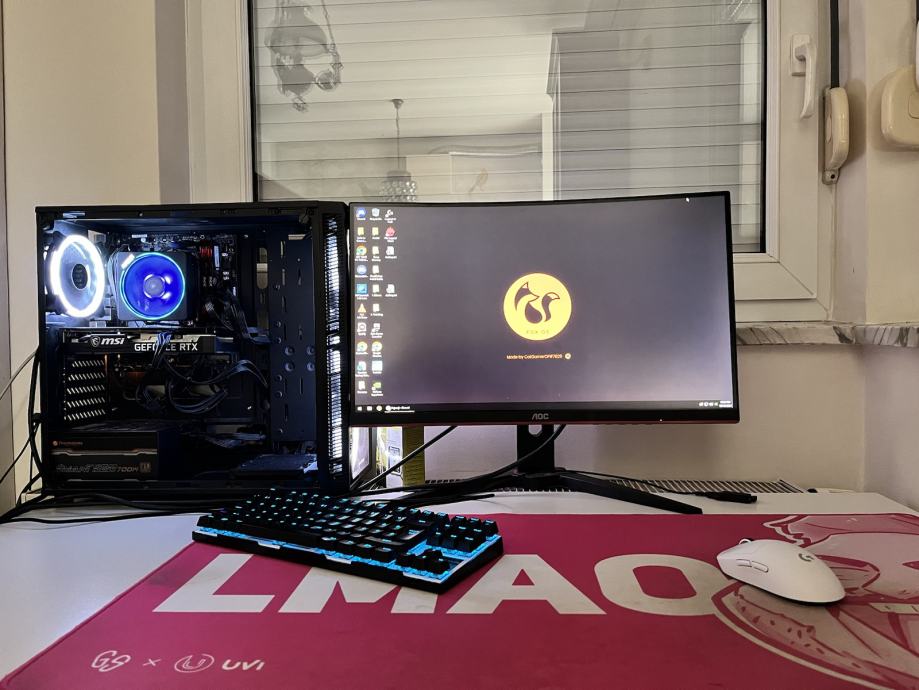 Full gaming setup(Rtx 3060ti & ryzen 7 2700x)