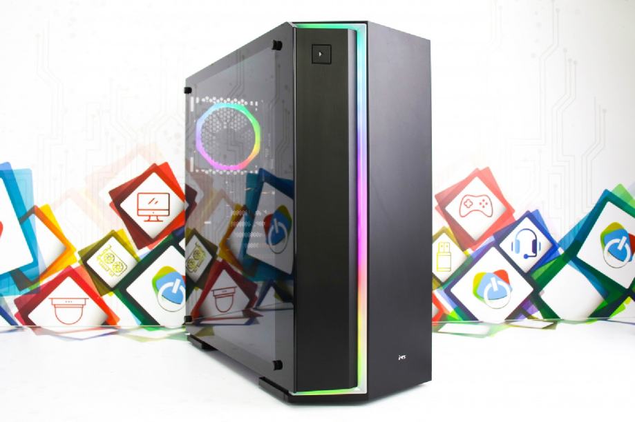 gaming full setup kompjuter,monitor,Miš,Tipkovnica, mikrofon,slušalice