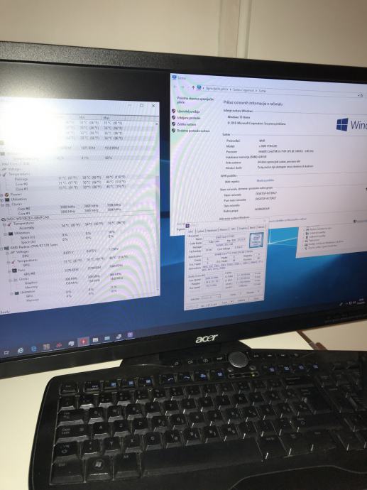 Gaming komp I3 7100,asus gtx 1050 2gb,1tb hdd,8gb ddr4