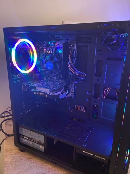 Gaming PC i5 7500 Rx 580 8Gb Ram DDR4 RGB