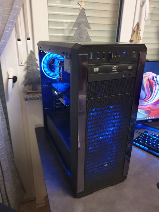 Gaming PC..I5 8400--RTX 2060 6Gb..RAM 16Gb...SSD + HDD..WIN 11-OFFICE.